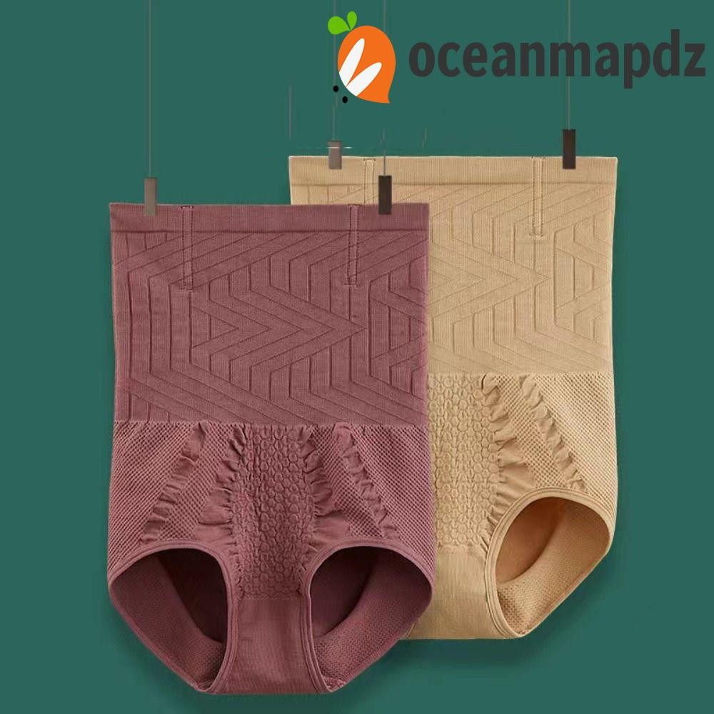 Oceanmapdz หลังคลอด Body Shapers, เอวสูงเอวเทรนเนอร์ Butt Lifter กางเกง, สบาย Belly หดกางเกง ...