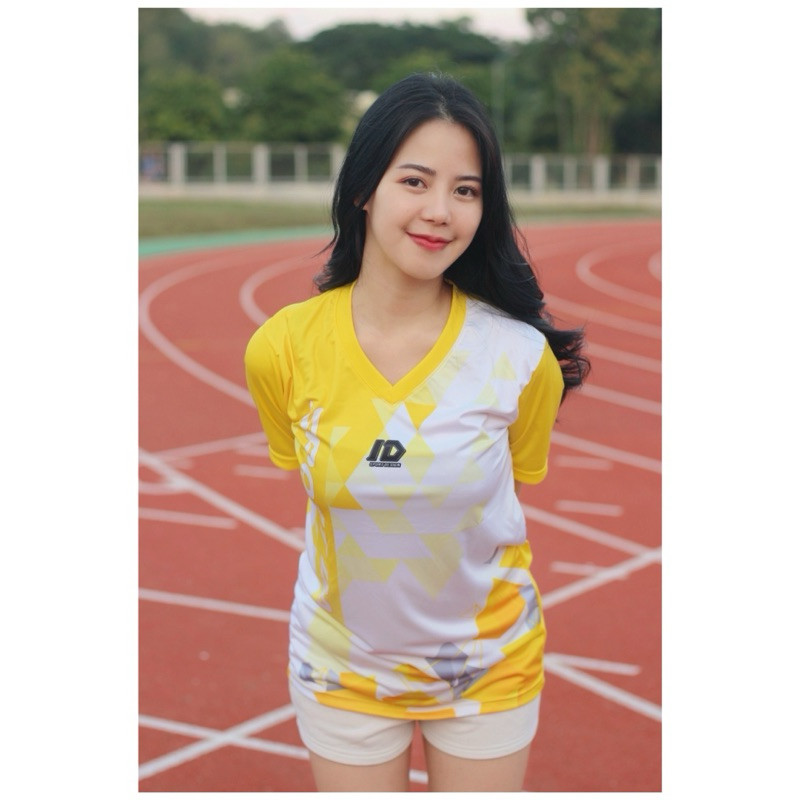 เสื้อกีฬาพิมพ์ลายสวยตรงปก เสื้อออกกำลังกาย ID-SS4 ราคาถูก ใส่เป็นทีมได้ | Shopee Thailand