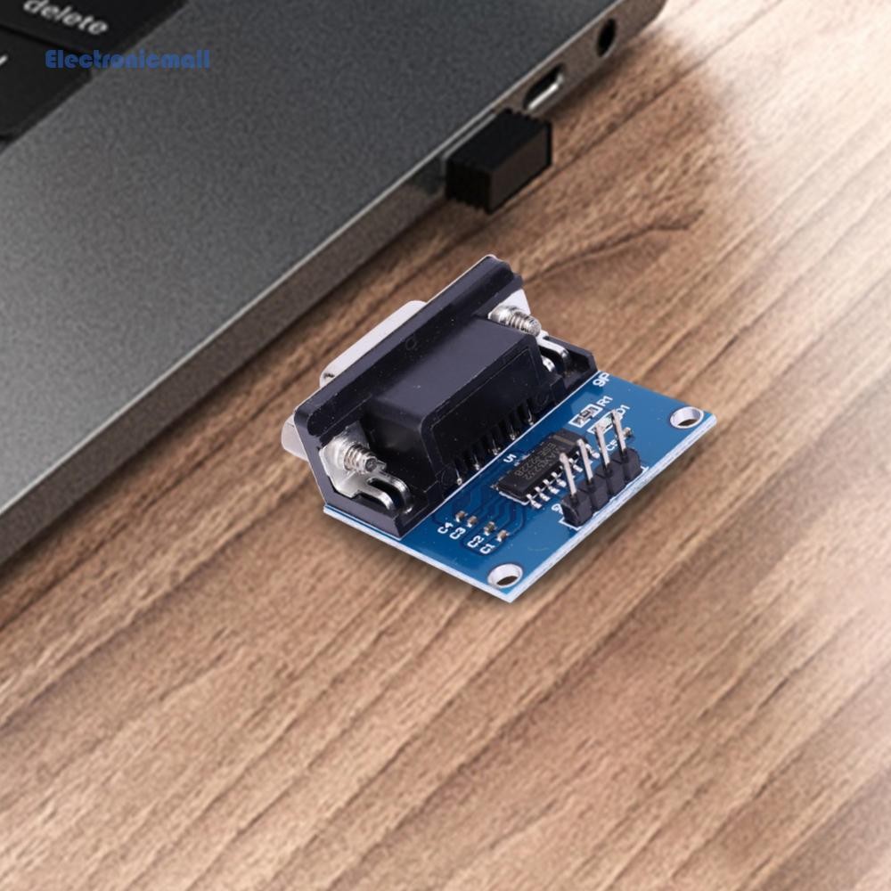 Max3232 RS232 To TTL หญิง DB9 Connector 3.3 V-5.5 V MAX232 กระพริบบอร์ด ...