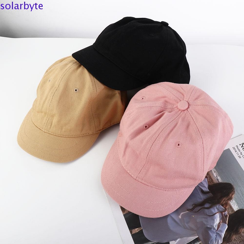 Solarbyte หมวกเบสบอลปีกสั้นปรับผ้าฝ้ายเย็น Snapback หมวกสไตล์เกาหลีหมวกกอล์ฟผู้หญิงหมวกเบสบอล ...