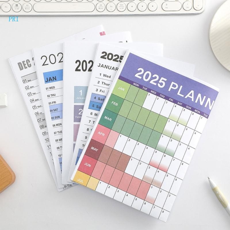 Pr 2025 Yearly Planner 2025 Home Wall Calendar 2025 Full Year to View ...