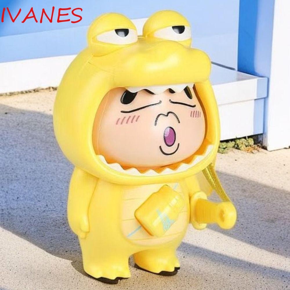 Ivanes Shin-chan Face แต่งหน้าของเล่น,พร้อมพวงกุญแจ DIY หัตถกรรม Crayon ...