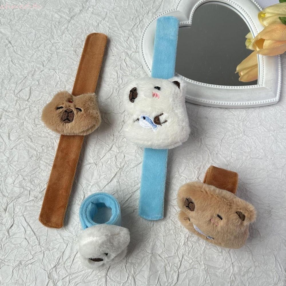Ahmed Plushies Slap สร้อยข้อมือ, Capybara Rodent PP Cotton Capybara ...
