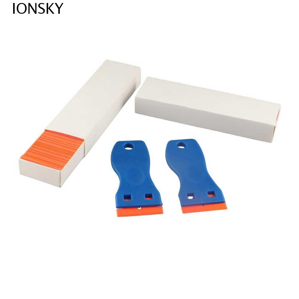 Ionsky กาวกําจัดมีดโกนแก้วมีดโกนพลาสติกสติกเกอร์ฟิล์มอัตโนมัติขูดไม้พาย ...