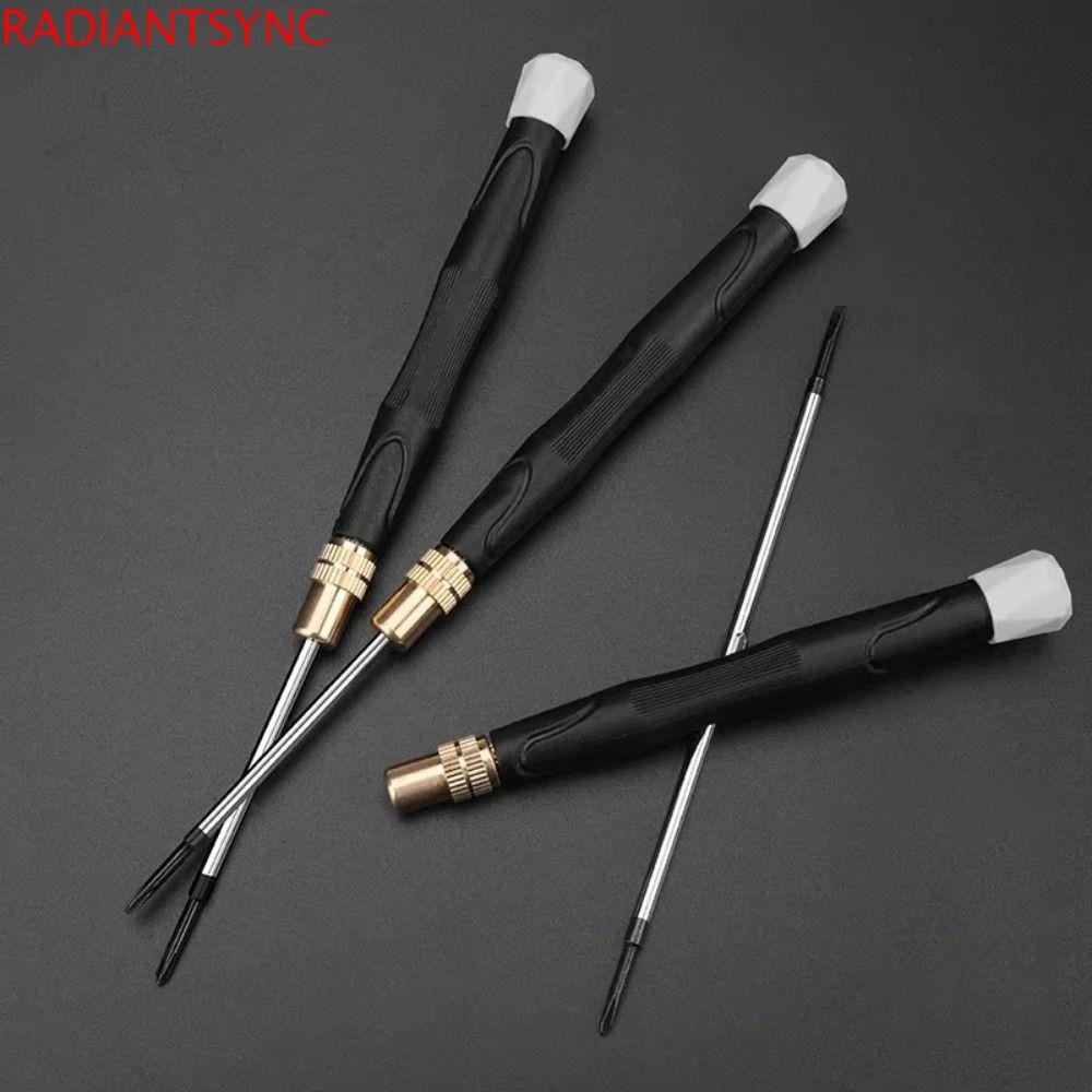 Radiantsync Precision Mini ไขควง, 2/4 มม.พร้อมไขควงแม่เหล็ก Slotted Phillips Thin, แบบพกพา ...
