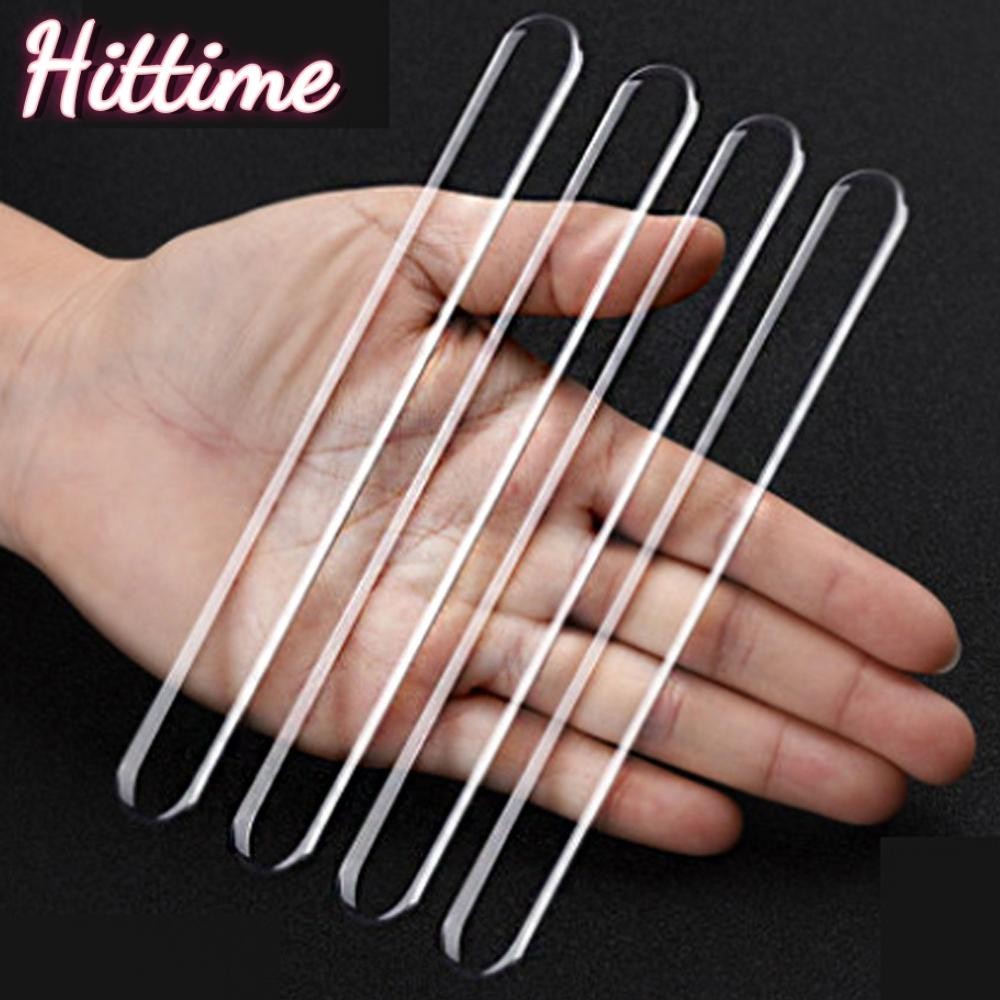 Hittime 4 ชิ้น/เซ็ตรถประตู Handle Scratch ป้องกันที่มองไม่เห็นสติกเกอร์โปร่งใสซิลิคอนกระจกมอง ...
