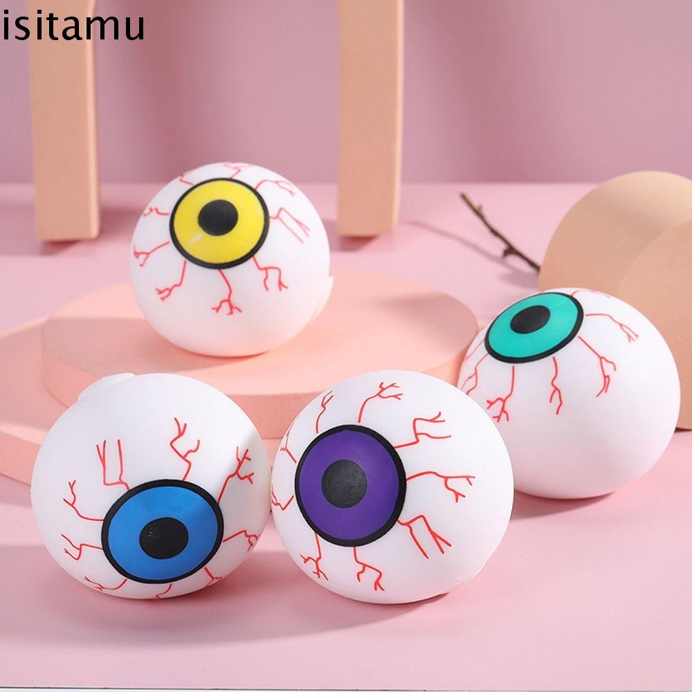 Isitaft สยองขวัญ Eyeball ฮาโลวีนตลกนวดของเล่น Sensory Squeeze Ball ...