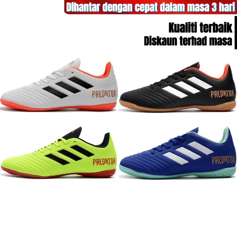 Adidas Predator 18.4 TF Training Kasut Bola Sepak รองเท้าฟุตบอล Futsal ...