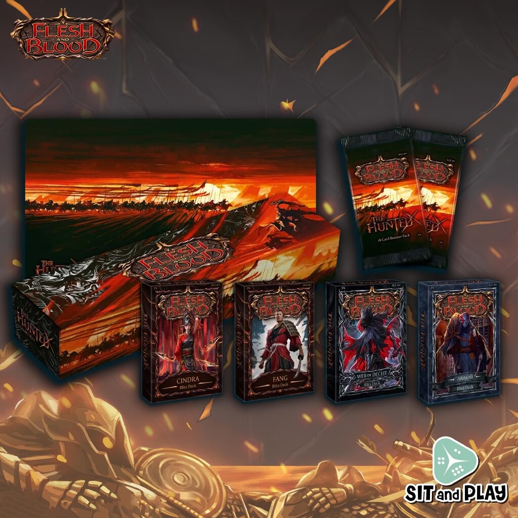 Flesh and Blood TCG - The Hunted Blitz Deck Collection การ์ดเกมเฟลช ...
