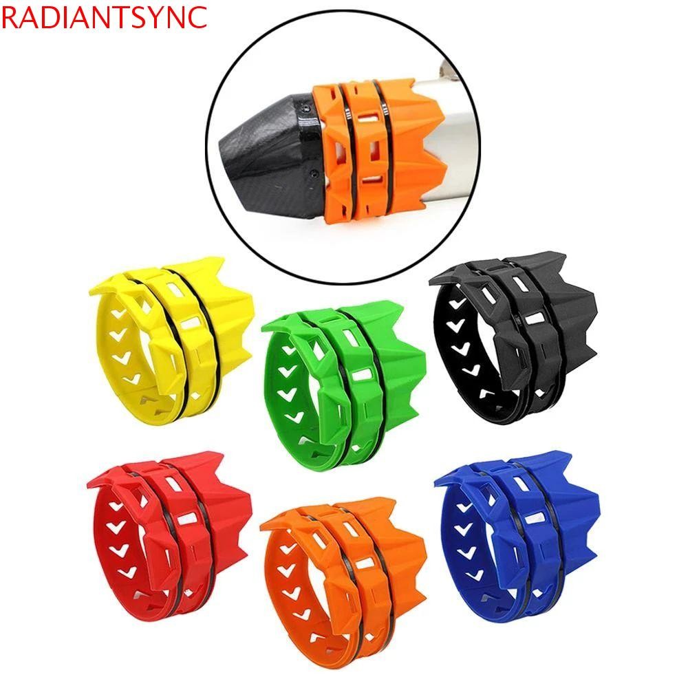 Radiantsync ท่อไอเสีย Silence Dirt Pit Bike Universal มอเตอร์ Protector Guard ทนความร้อน Anti ...