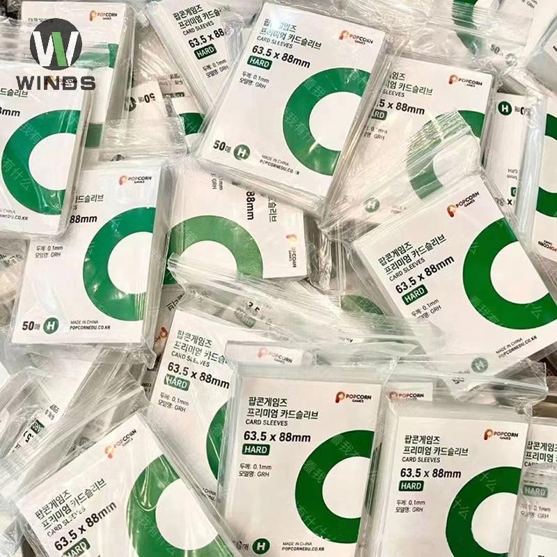 ODS 50 ชิ้นเกาหลีการ์ดแขนกรดใสฟรี CPP Hard 3 นิ้ว Photocard Holographic ...