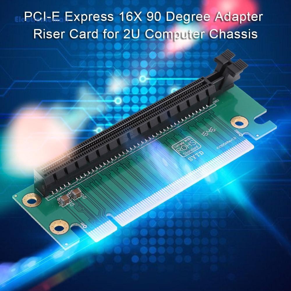 Pci-e Express 16X 90 องศาอะแดปเตอร์ Riser Card สําหรับ 2U แชสซี ...