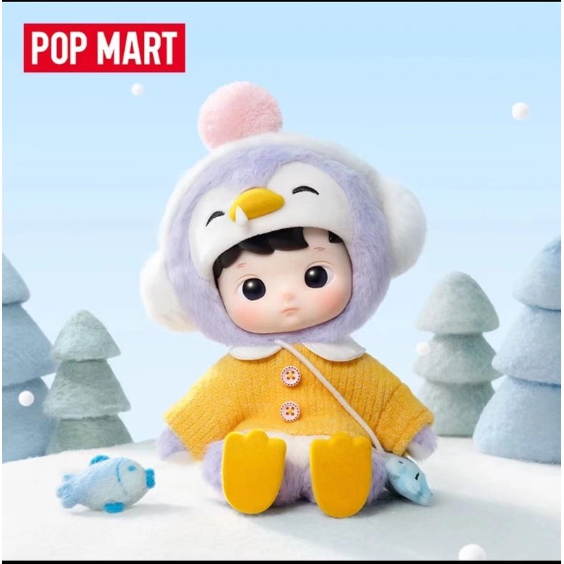 Popmart HCIPU Penguin 1/8 ตุ๊กตารูปตุ๊กตาแฟชั่นอินเทรนด์ตกแต่งรูป ...