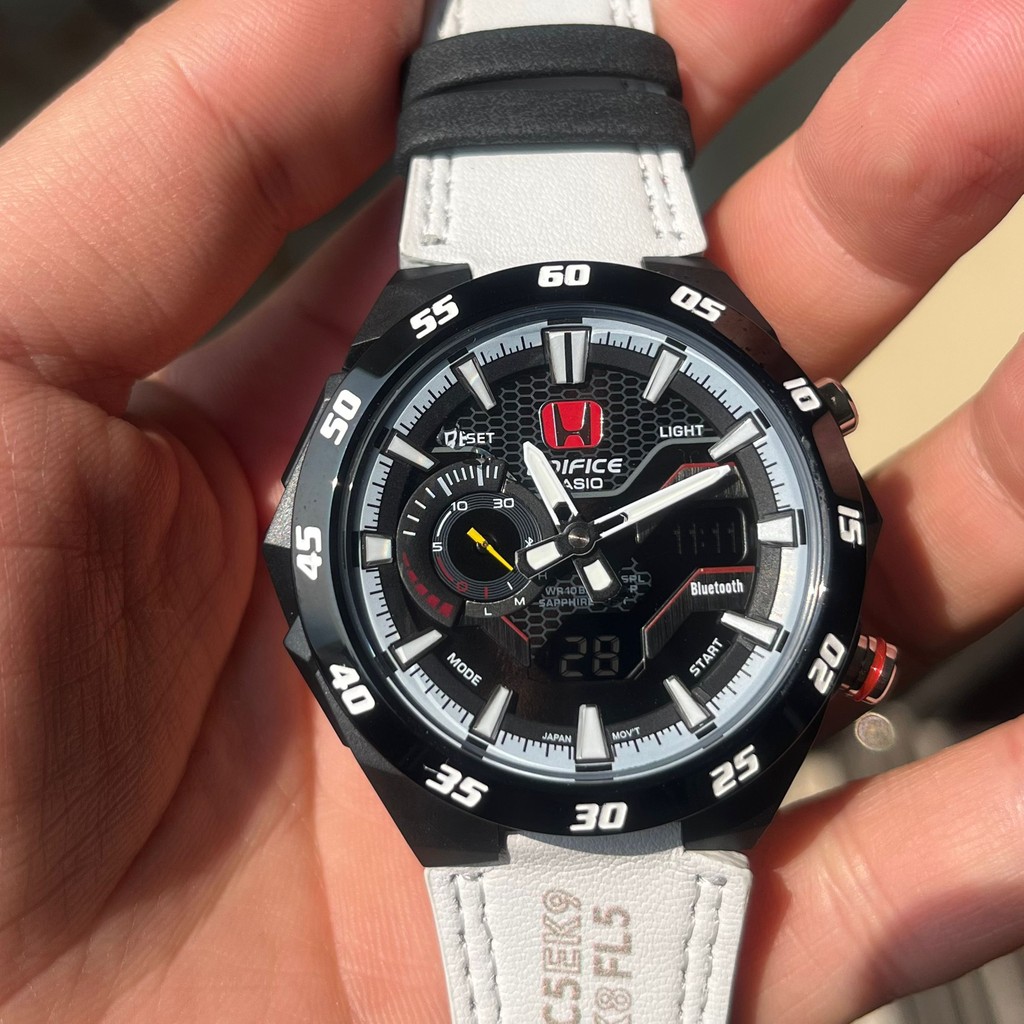 Casi*/o g shock Edifice ECB-2200HTR นาฬิกาสปอร์ต Honda Type R ญี่ปุ่น ...