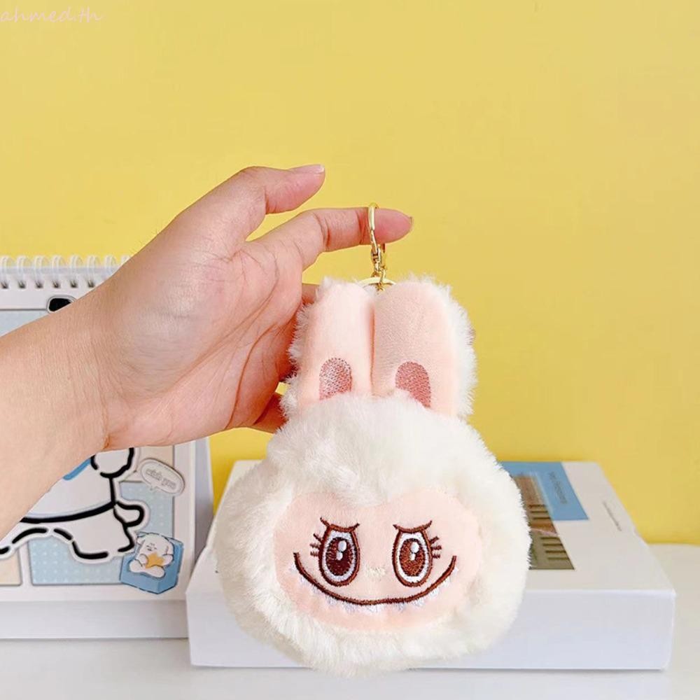 Ahmed Labubu Coin Purse, Plush Wallet Labubu หูฟังกระเป๋า, Creative ...