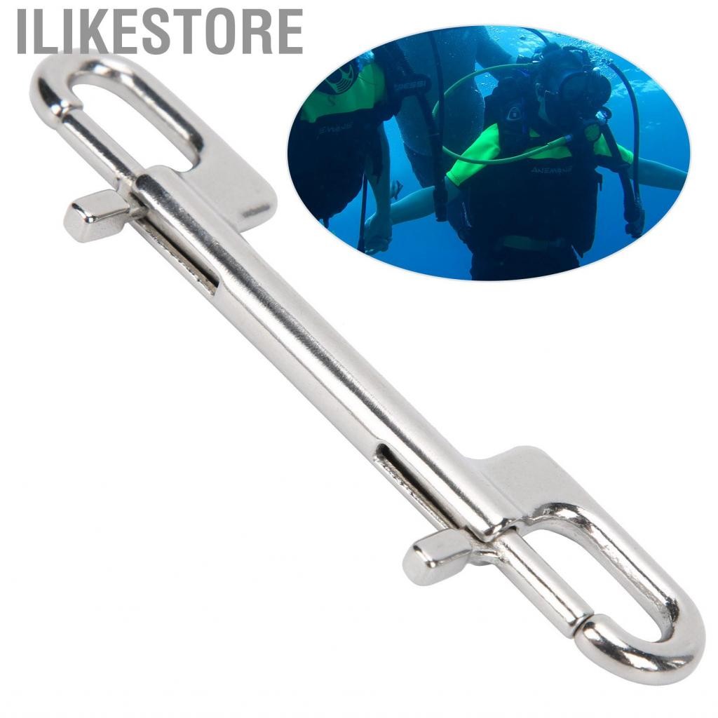 Ilikestore Alomejor Double Ended Snap Clip สแตนเลสสตีลตาดำน้ำ เบ็ด หัวเข็มขัดด้านข้าง | Shopee ...