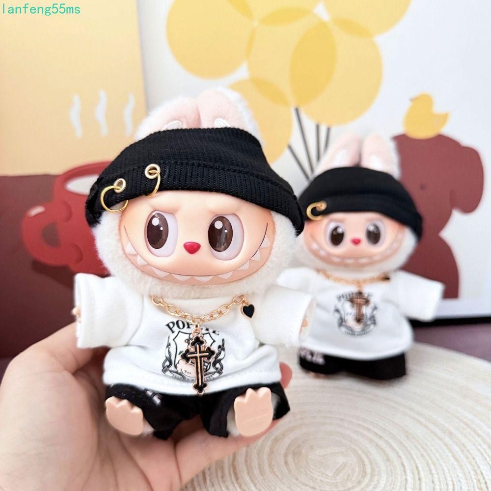 LANFENG ผ้าเวลา Labubu, Cross Dress Up Labubu ผ้าตุ๊กตา, ชุดของเล่น ...