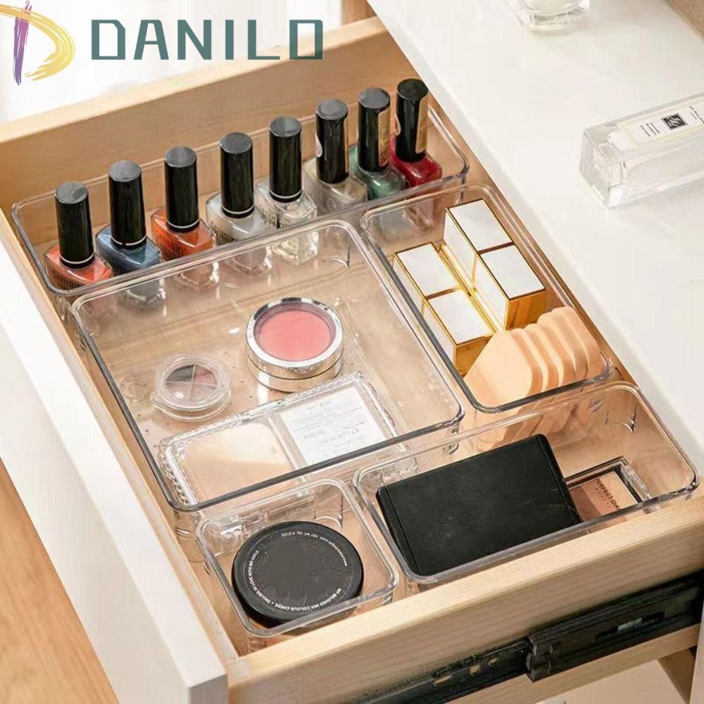 Danilo Clear Drawer Organizer, Anti-Scratch โปร่งใสกล่องลิ้นชัก,โต๊ะ ...