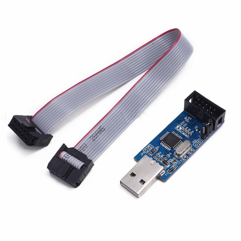 Lc-01 51 รองรับ AVR โปรแกรมเมอร์ ISP Downloader USBASP Downloader ...