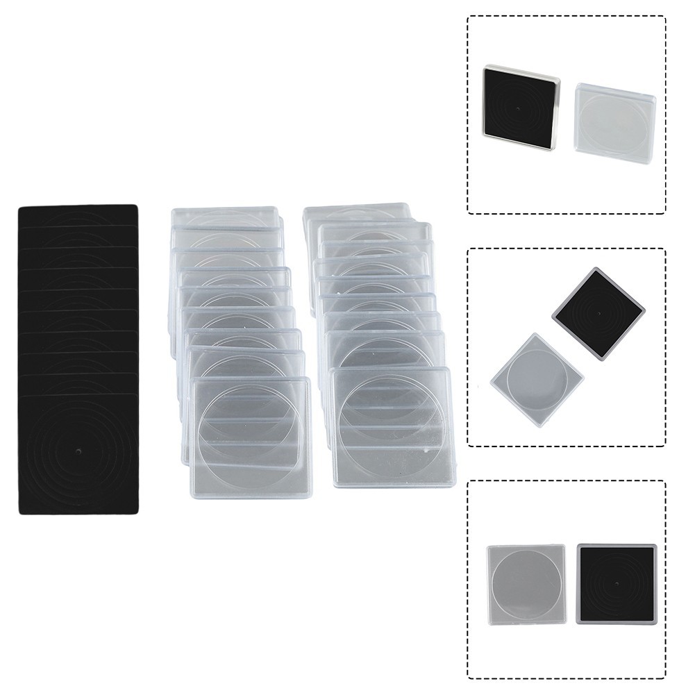 Top-level 20pcs Collection Organizer กล่องเก็บเหรียญแคปซูลคอนเทนเนอร์ ...
