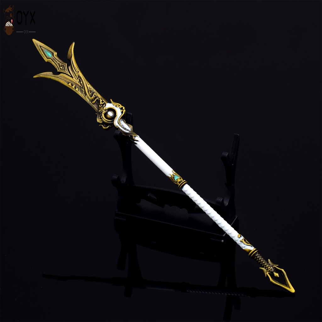 คอสเพลย์ Golden Wukong Ruyi Jingu Bang 3D แกะสลัก Ruyi Golden Hoop ...