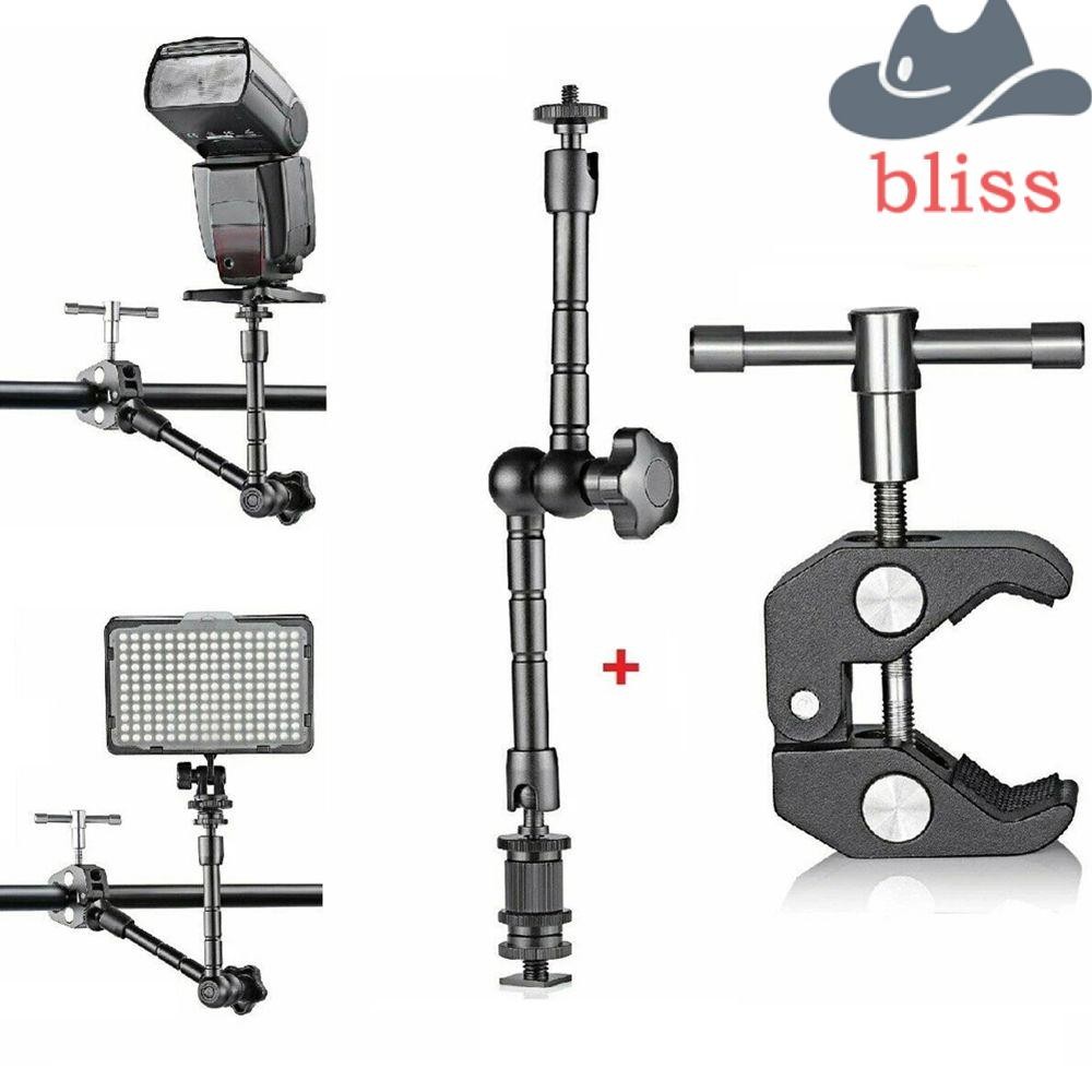Bliss Magic Articulated Arm SLR กล้อง DSLR อุปกรณ์เสริมกล้องโลหะแฟลช ...