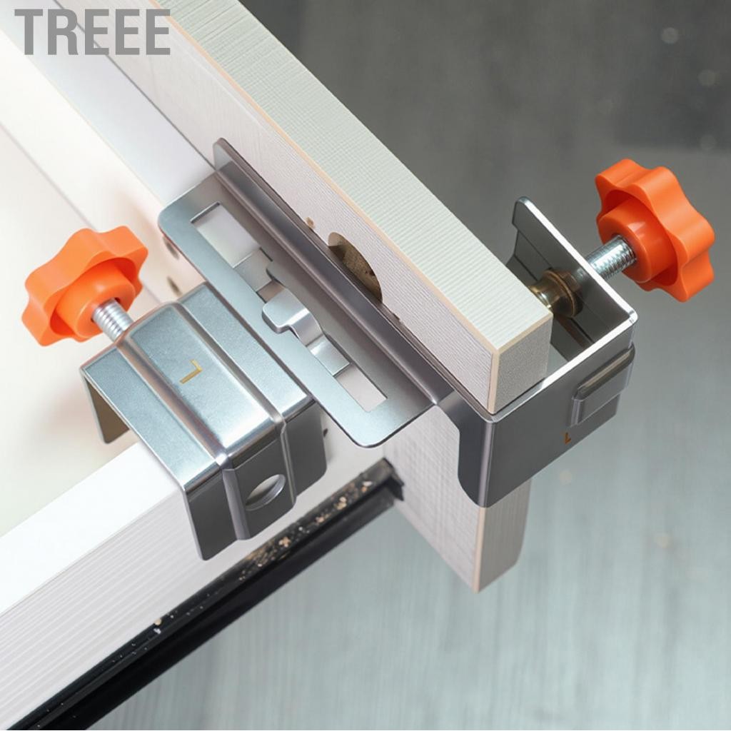 Treee Treee-th ตู้ลิ้นชักติดตั้งแคลมป์ 2 คู่คลิปแก้ไขสแตนเลส | Shopee Thailand