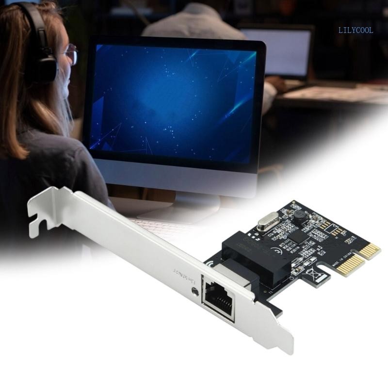 CH PCIE การ์ดเครือข่ายเดสก์ท็อป RTL8111E การ์ดเครือข่าย 10 100 1000Mbps ...