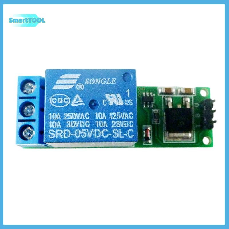 Utzn> DC 6V-24V Flip-Flop Latch Relay Module 1 Channel Bistable Self ...