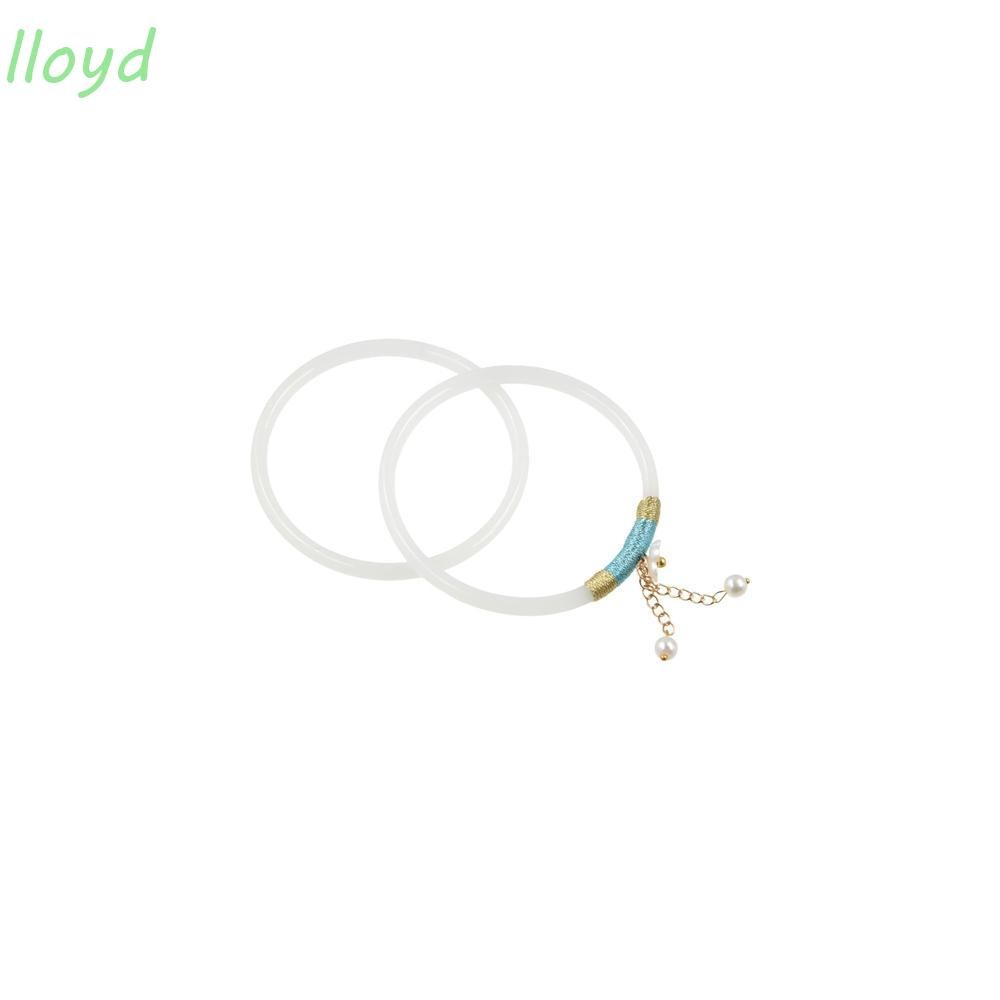 Lloyd Hetian สร้อยข้อมือหยก Charm ดอกไม้อินเทรนด์สไตล์แห่งชาติของขวัญ ...