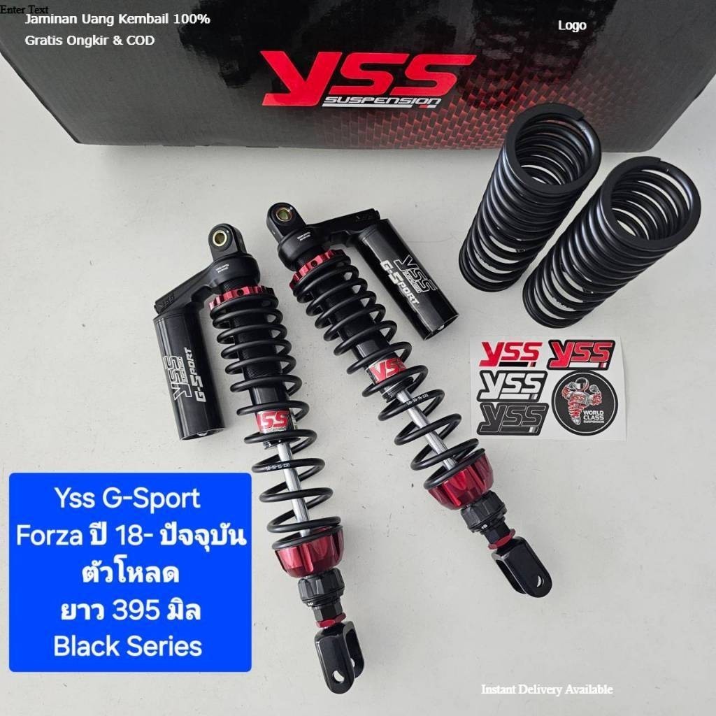 มีสปริงให้เลือกหลายสี โช้คหลัง YSS Forza Forza300 Forza350 G-Sport ยาว ...