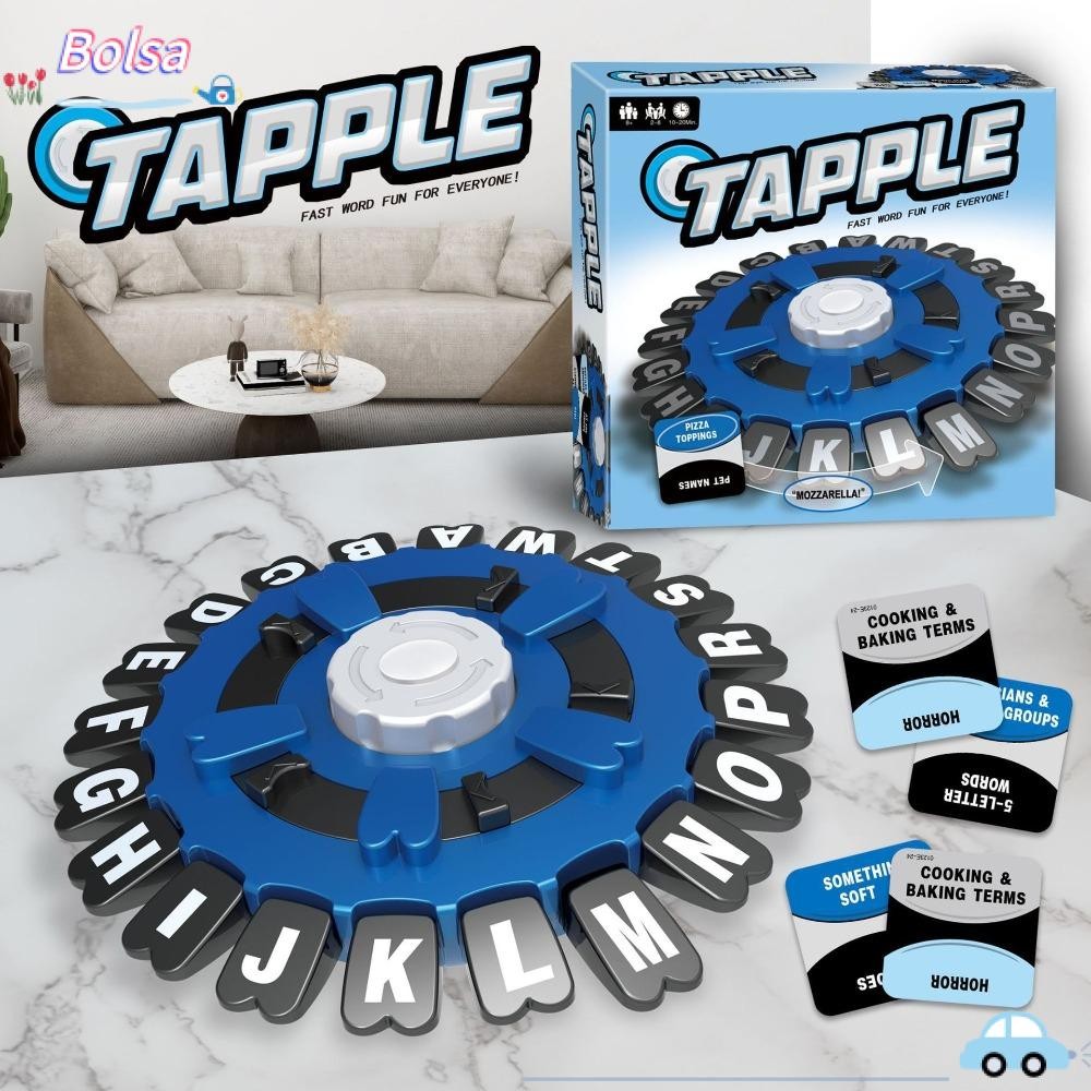 Bolsa Tapple Word Game, Quick Thinking Spelling English Tapple Games ...