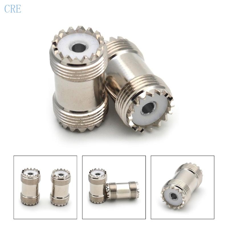 CRE SL16 UHF SO239 RF Connector Kit Coaxial UHF Female to UHF Female RF ...