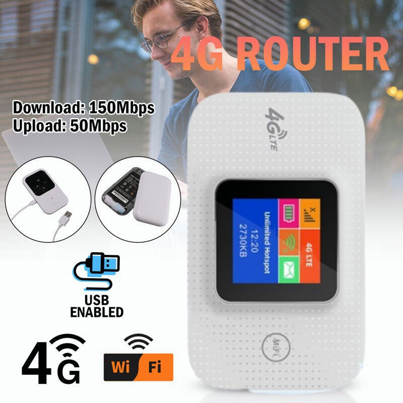 Pocket WiFi ใส่ซิม Wireless 3000mAh 4G Router SIM AIS True NT เราเตอร์ใส่ซิม 5G เราเตอร์ WiFi ...