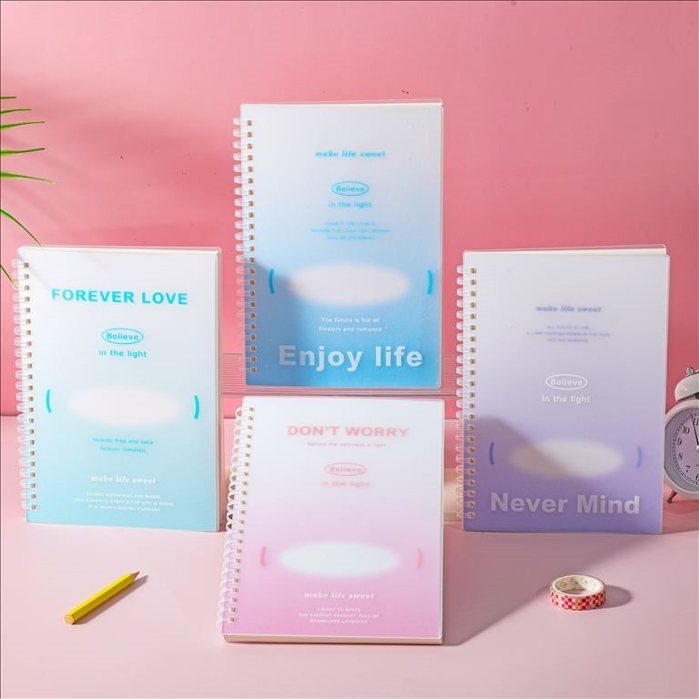 Bobomarts SPIRAL NOTEBOOK DIARY DEPAI BOOK A5 042-3 COVER MIKA 70 แผ่น ...