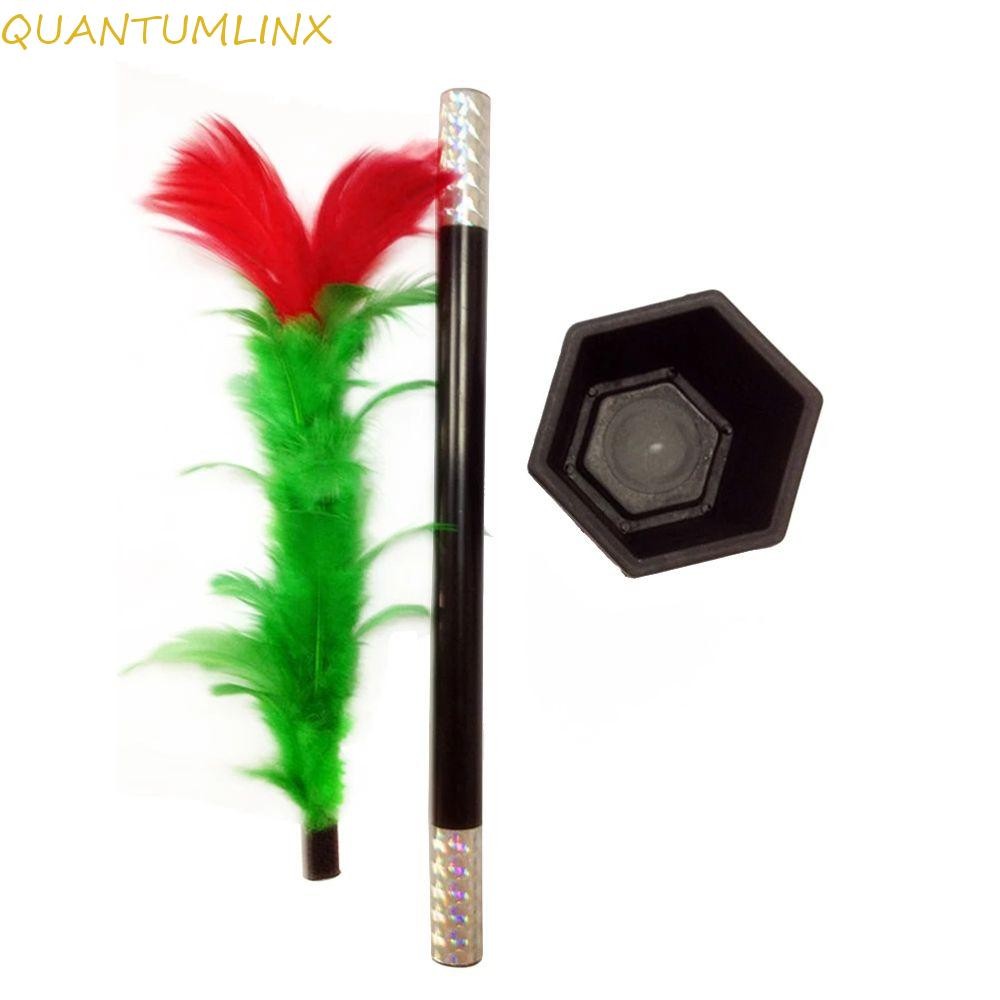 Quantuml ดอกไม้ Stick Magic Trick Close-up เล่นของเล่น Magic Prop นัก ...