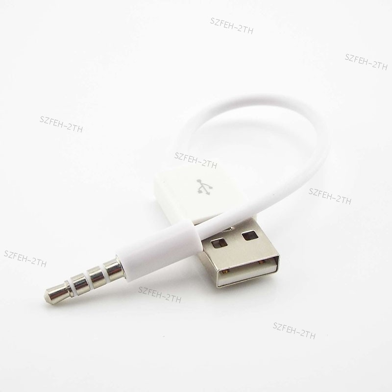Usb Data Adapter Cable 3.5mm Jack 4Pole Male Plug Connector to USB 2.0 ...