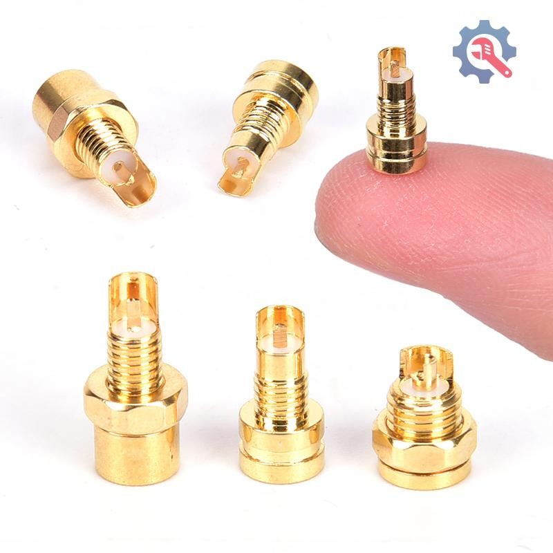 [GEX] 1 ชิ้น MMCX หญิงบัดกรีขั้วต่อสายไฟ PCB Mount Pin IE800 DIY ปลั๊กเสียงอะแดปเตอร์ [TH ...