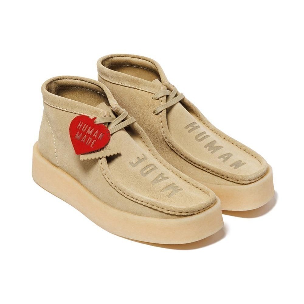 HUMAN MADE × Clarks Wallabee Beige Unused | Shopee Thailand
