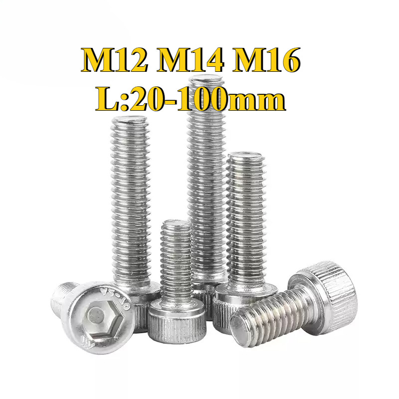 หัวจม สกรู เกลียวปล่อย สแตนเลส 304 ด้ายย้อนกลับ / Hexagon socket cheese ...