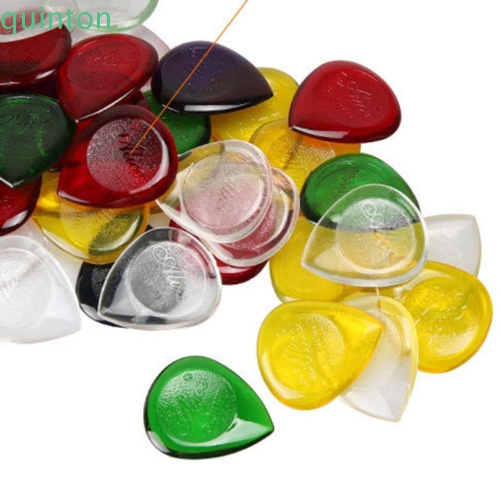Quiton 10 ชิ้นกีตาร์ Picks, ABS Plectrums Acoustic Guitar Picks, Guitar ...