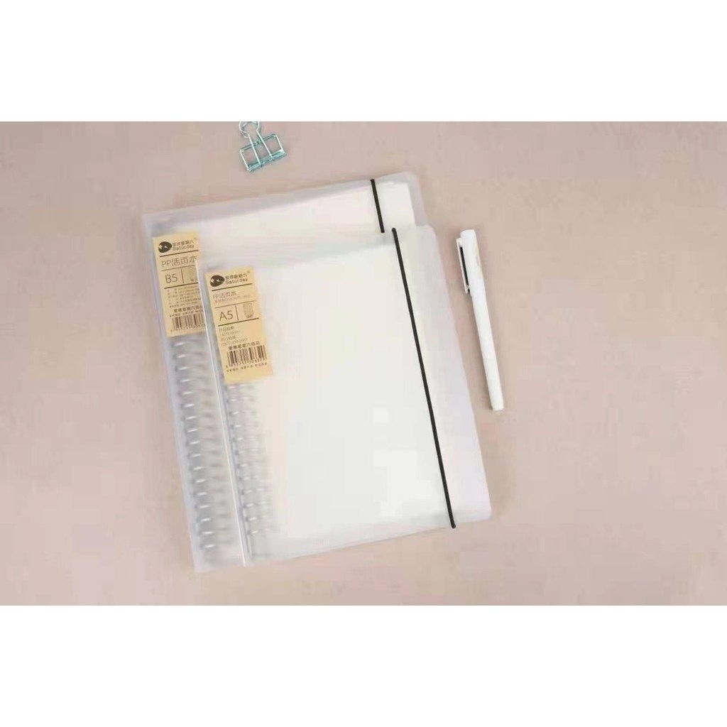 Ed Saturday Cornell Notebook A5B5A4 ที่ถอดออกได้ 26 หลุม Simple Binder ...