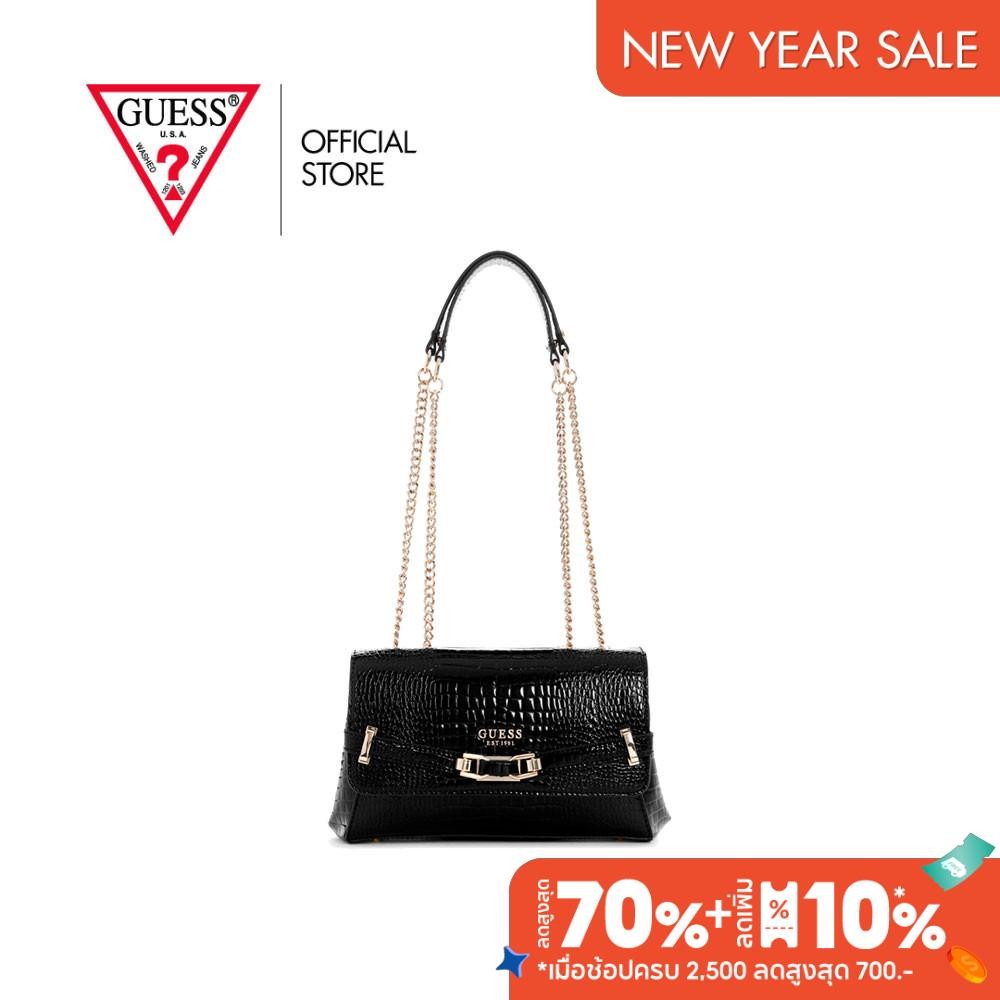 GUESS กระเป๋า รุ่น CG952721 SILVYE CONVERTIBLE XBODY FLAP สีดำ | Shopee ...