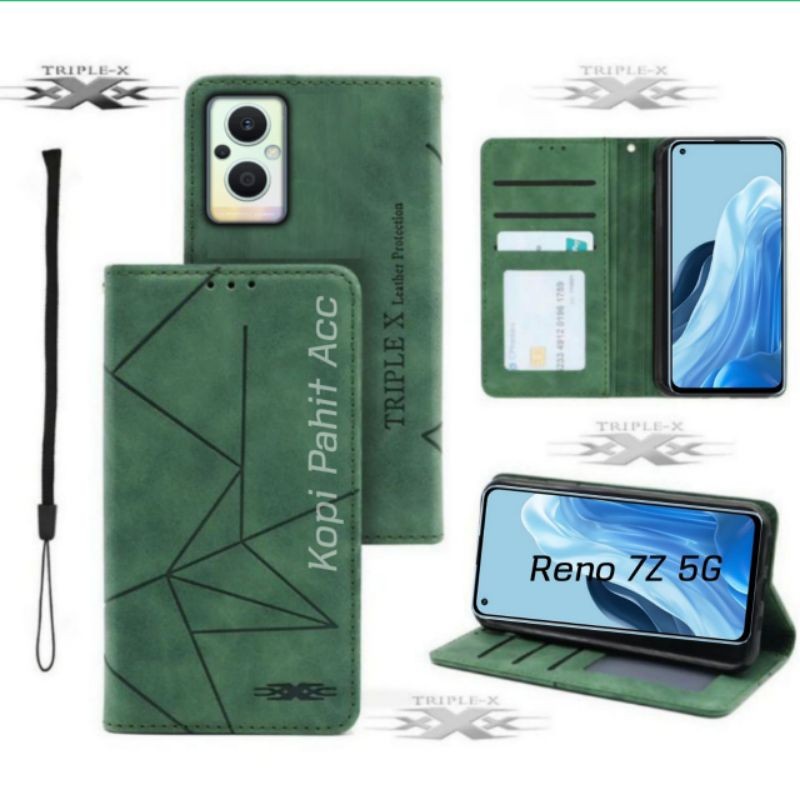 เคส HP Oppo Reno 7 Z 5G CPH2343 กระเป๋าสตางค์แบบฝาพับโทรศัพท์มือถือ ...