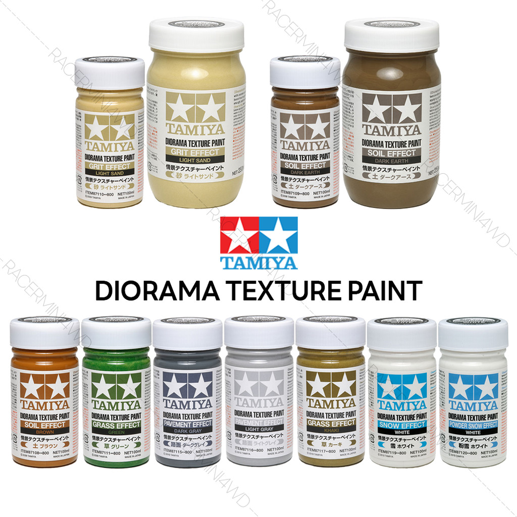 TAMIYA Diorama Texture Paint 87108 87109 87110 87111 87115 87116 87117 ...