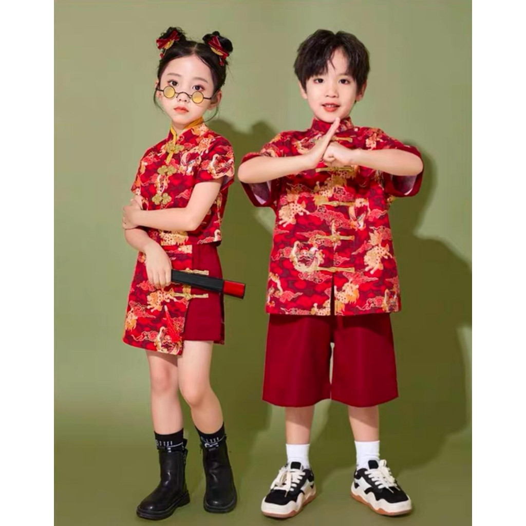 BABY PANG ชุดเซตตรุษจีน ลูกสาวลูกชาย น่ารักมากแม่ 0578 | Shopee Thailand
