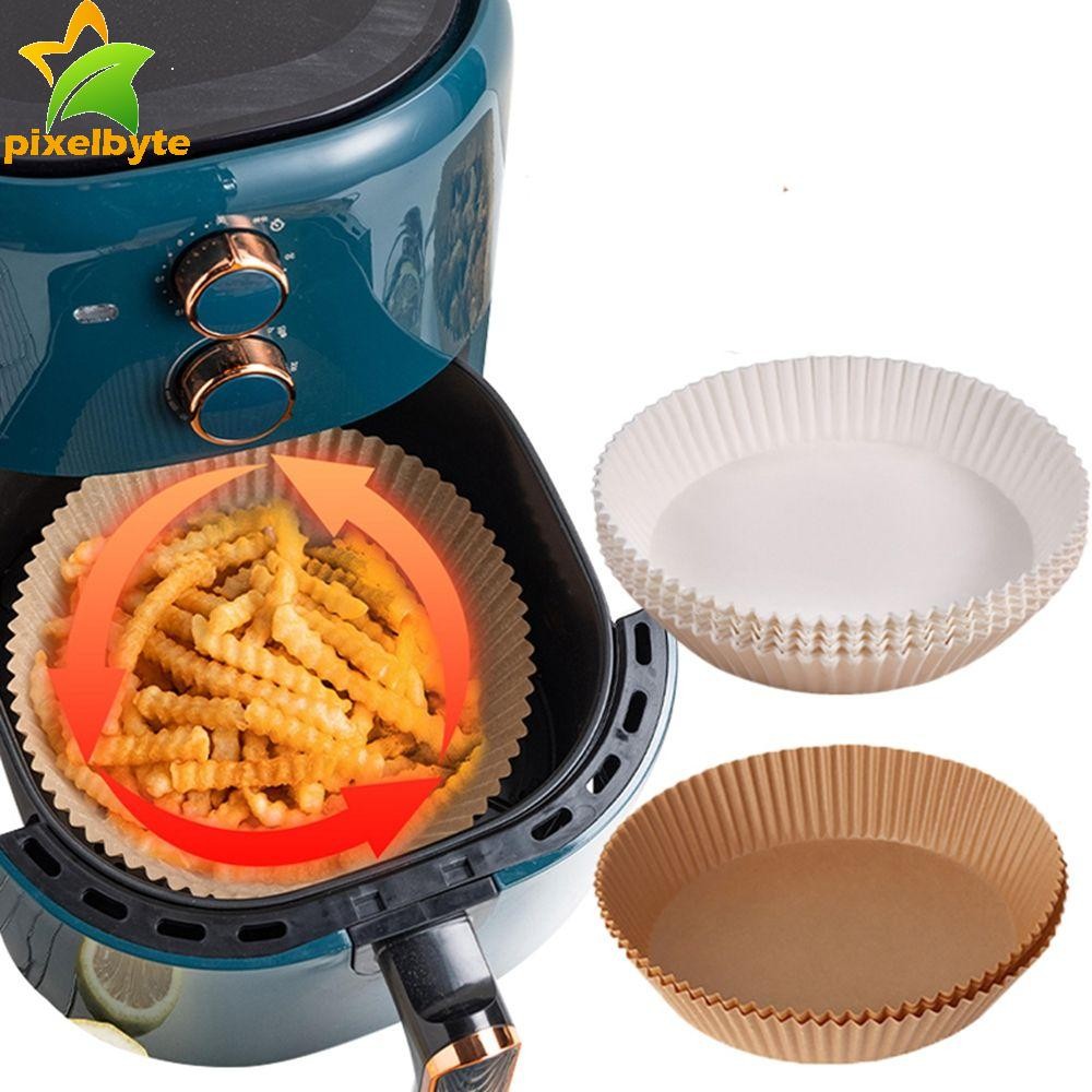 Pixelbyte เสื่ออบ Non-Stick 25//30/50/100pcs Pastry เครื่องมือ Liner Steamer กระดาษอบแบบใช้แล้ว ...