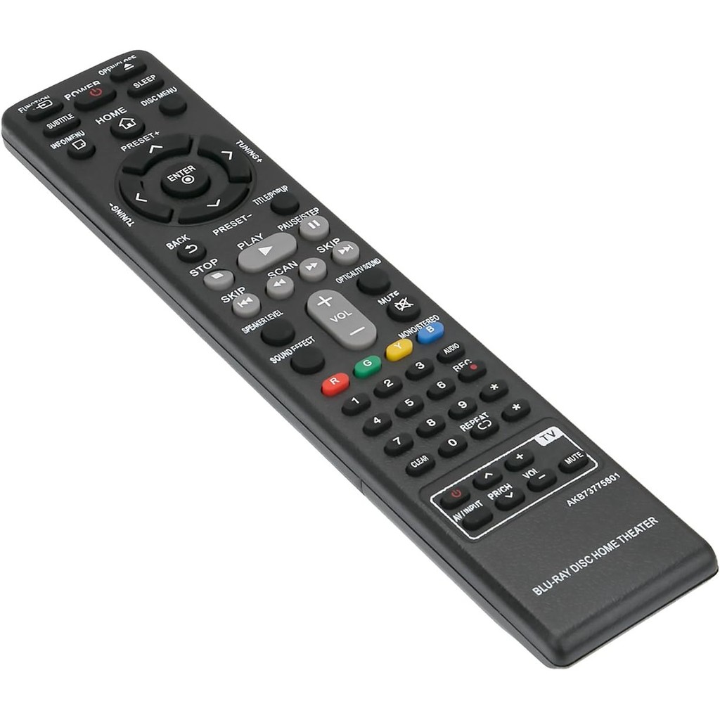 มือสองAKB73775801 เปลี่ยนรีโมทคอนโทรลเหมาะสําหรับ LG Blu-Ray ระบบโฮม ...