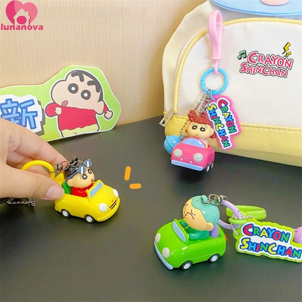 Lunanova Crayon Shin Chan Key Ring, PVC Sweet Crayon Shin Chan พวงกุญแจ ...