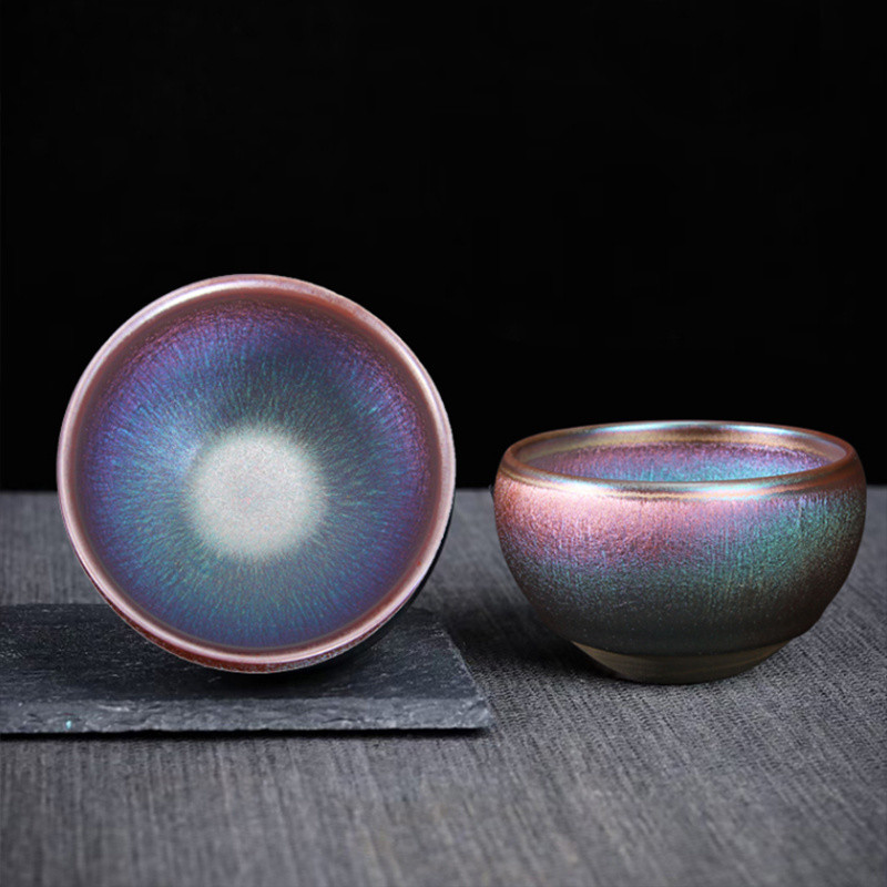 Caijin Jianzhan Master Cup แฮนด์เมดระดับปรมาจารย์ระดับไฮเอนด์ Jianyang Kiln เปลี่ยนเป็นส่วนตัว ...